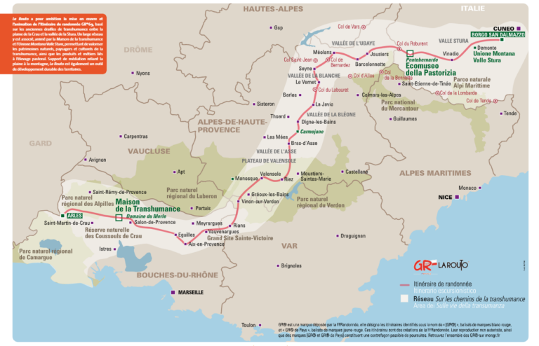 Nos GR® et GR® de Pays - Provence-Alpes-Côte d'Azur